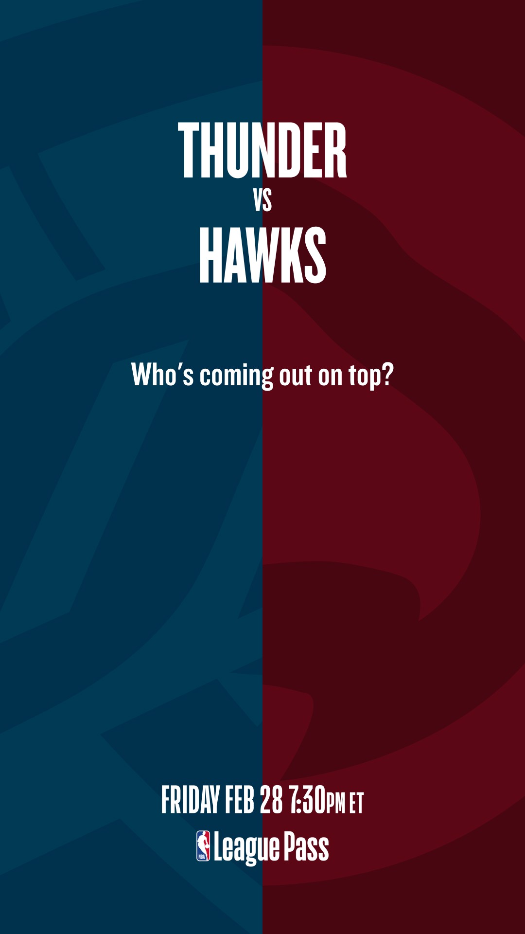 THUNDER vs HAWKS FEB 28 HIGHLIGHTS