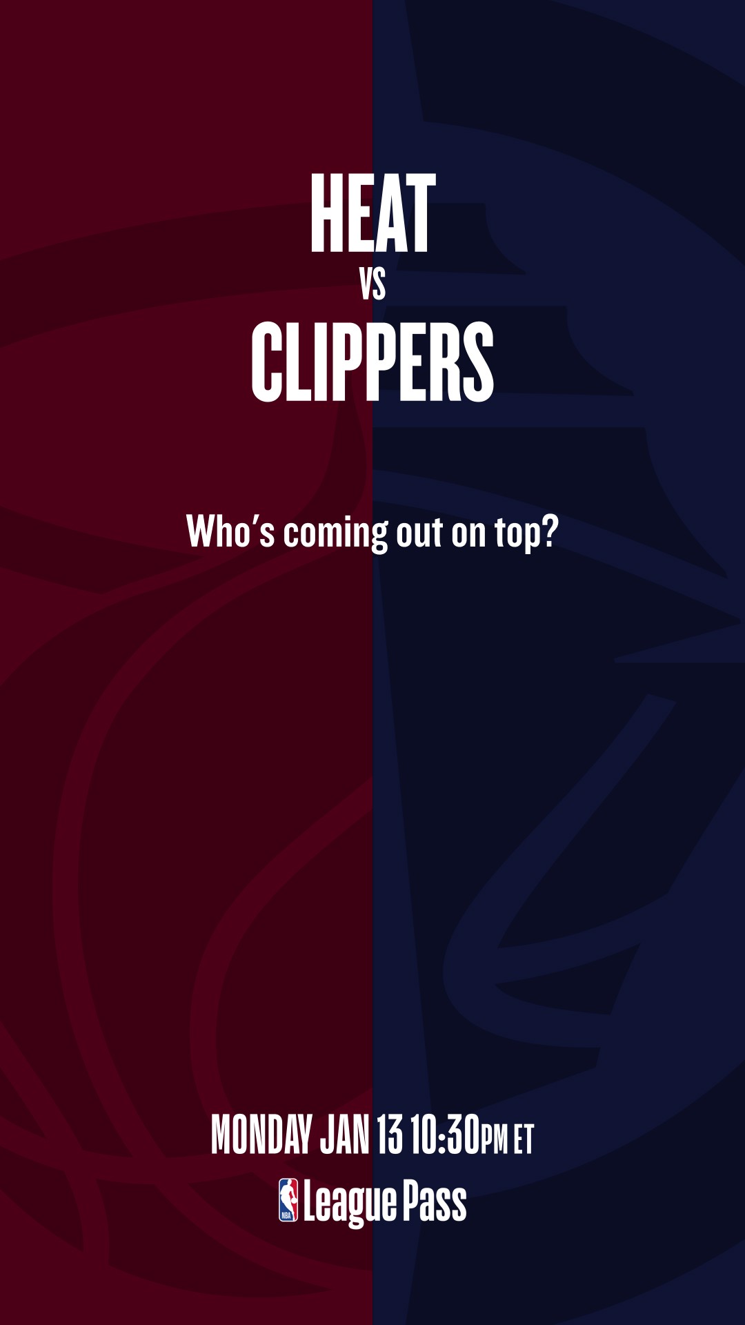 HEAT vs CLIPPERS JAN 13 HIGHLIGHTS