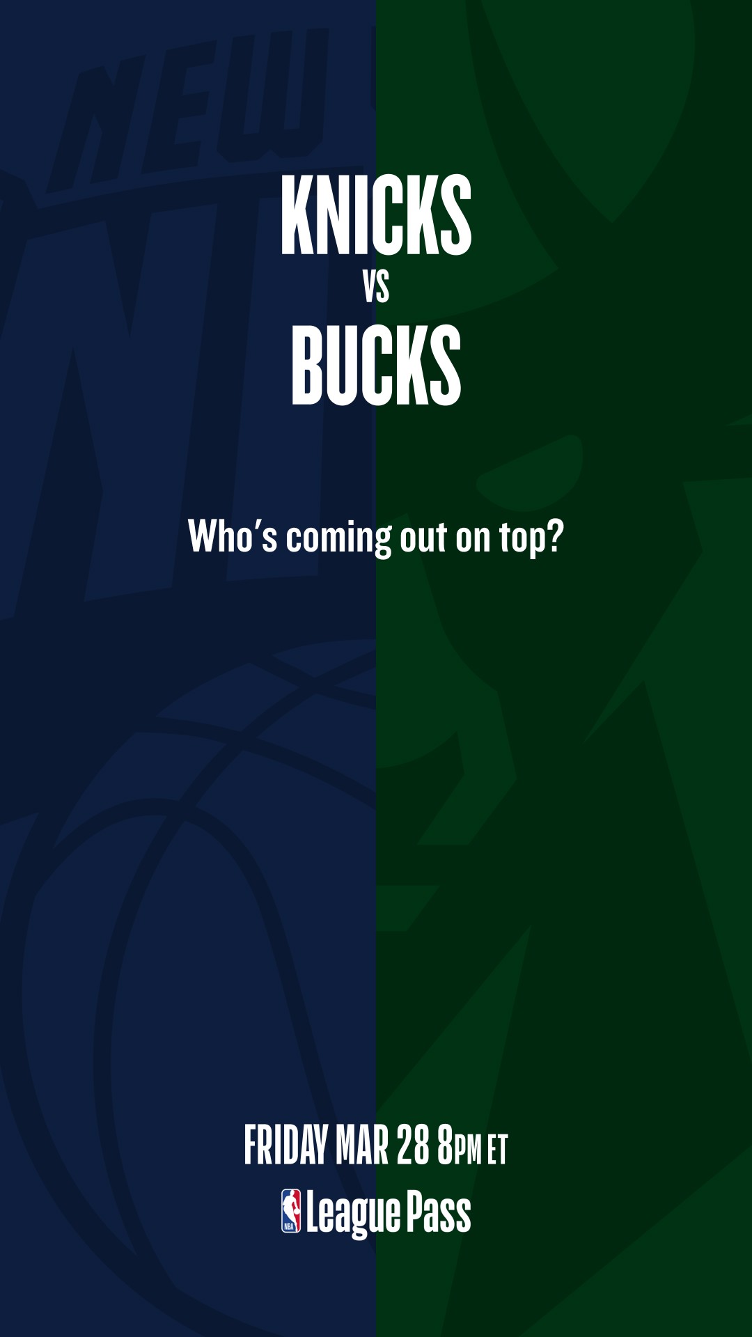 KNICKS vs BUCKS MAR 28 HIGHLIGHTS